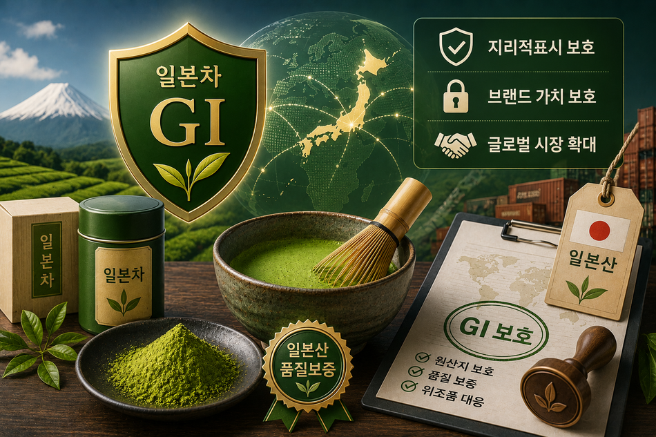 [특허뉴스] "말차 열풍에 위조품도 급증"... 일본, 국가 차원의 ‘일본차 GI’로 글로벌 브랜드 방어 나선다
